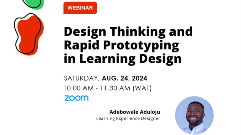 Design Thinking and Rapid Prototyping in Learning Design - Organization Learning and Development ...